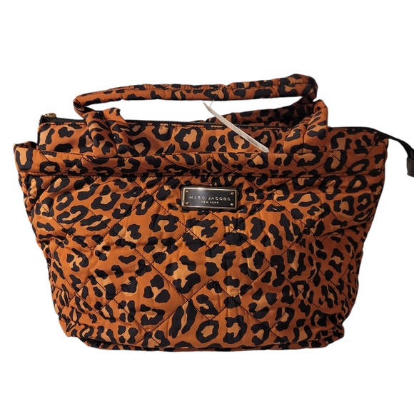 Marc Jacobs | Bags | Marc Jacobs Leopard Print Quilted Medium Tote Bag ...